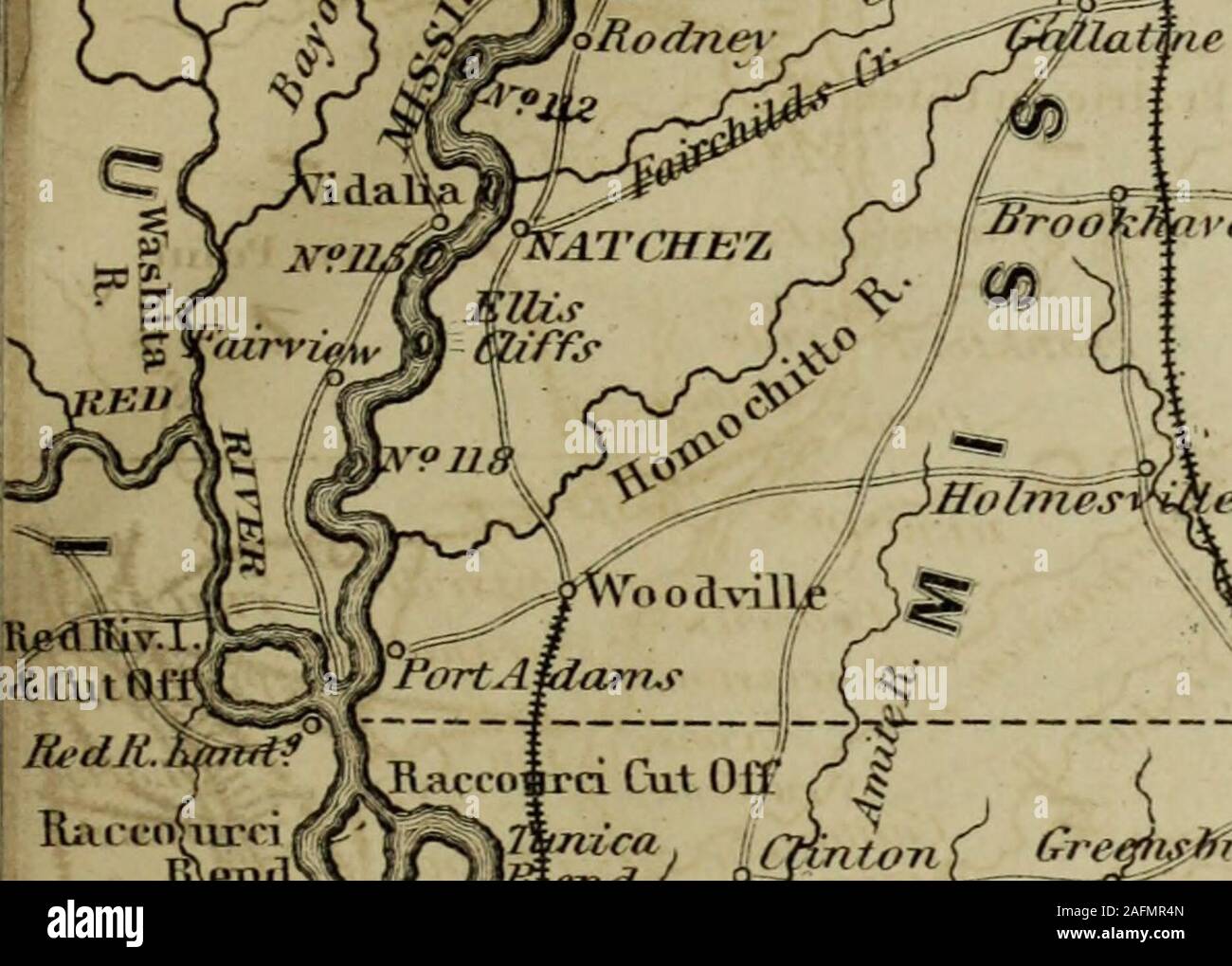 Map of clarendon hi-res stock photography and images - Alamy