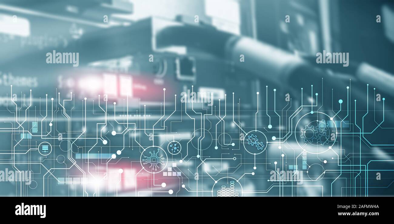 Schematic electronic draft server room information communication ...