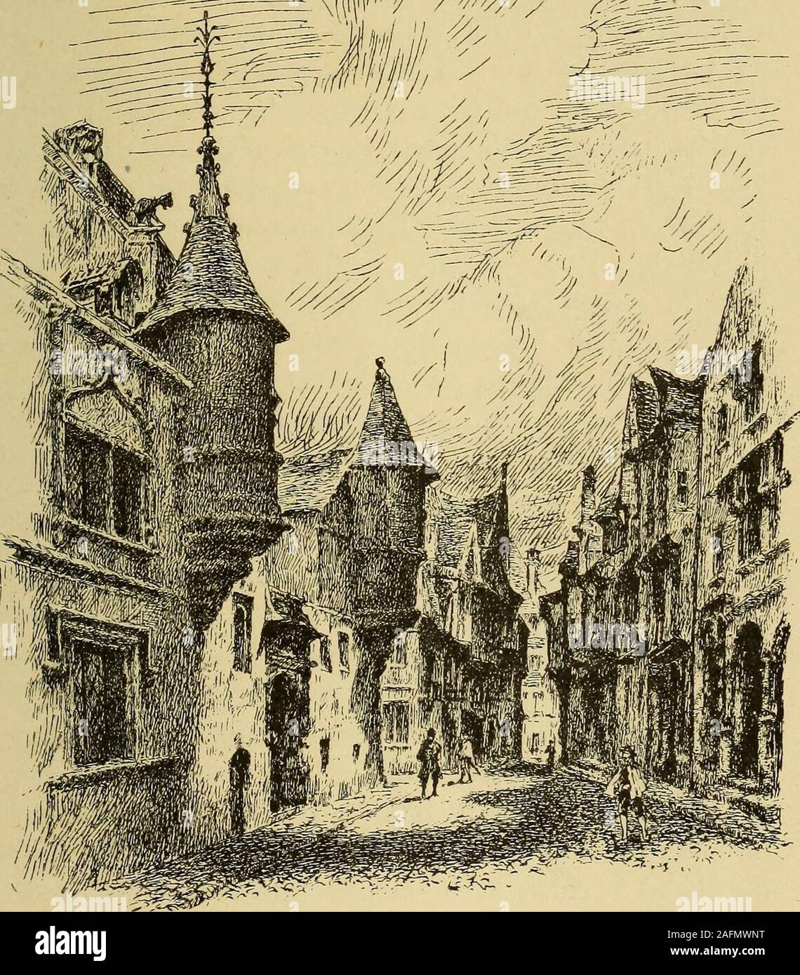 . Pictures of the old French court; Jeanne de Bourbon, Isabeau de ...