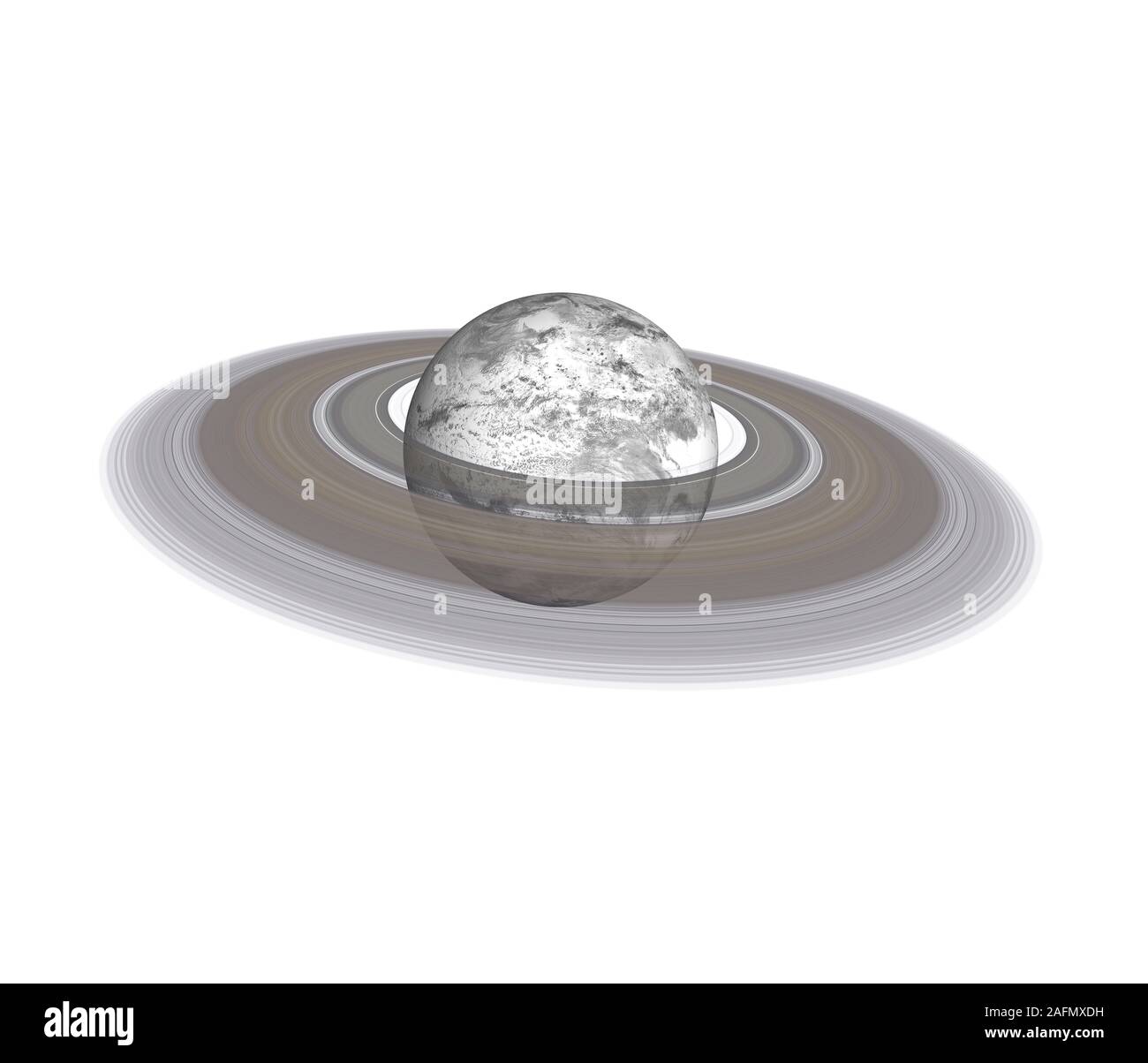 Nasa Saturn Rings Ice