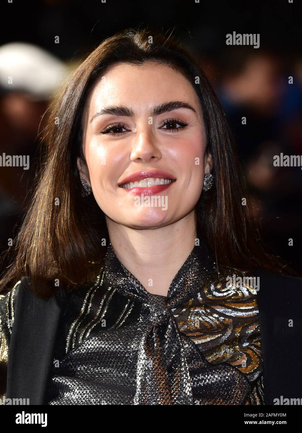 Lise Grendene attending the world premiere of Netflix's The Witcher ...
