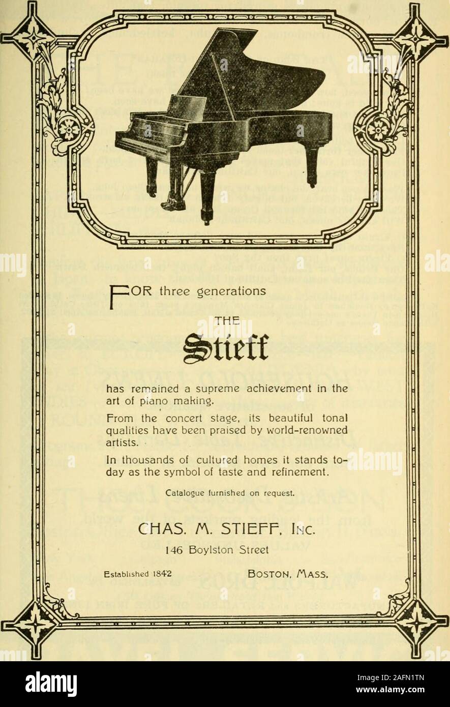 . Programme. e accompaniment of Mr. Loefflers Fantasie is scored for ...