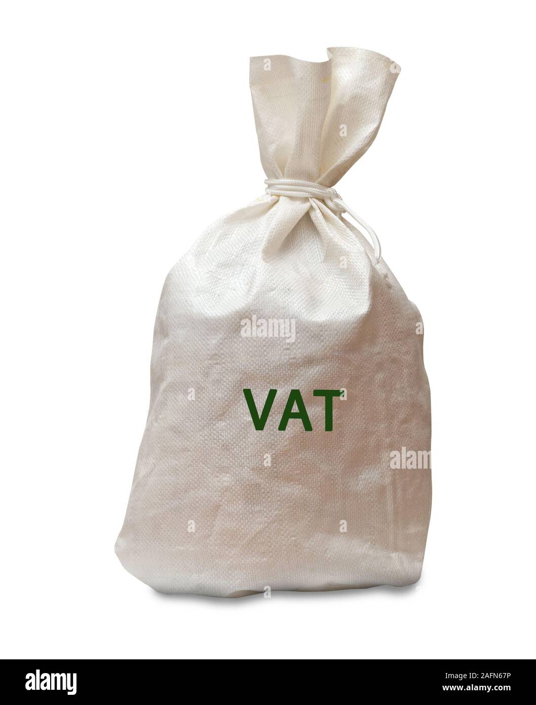 Bag with VAT Stock Photo - Alamy
