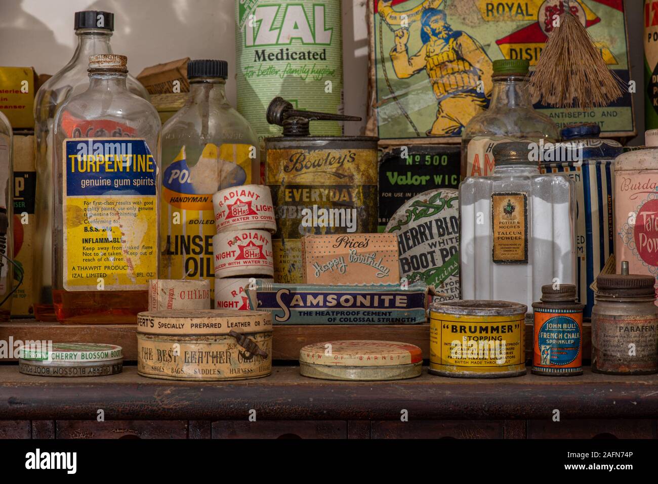 Maidstone, Kent, England - 12 15 2019: recreated lifestyle of people ...