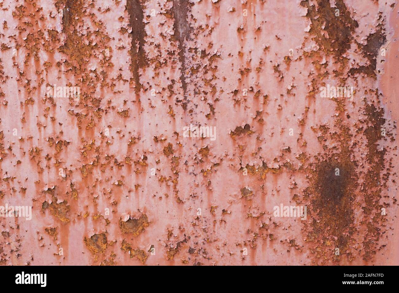 Rusty orange background. Rust texture on an old metal wall. Grunge ...