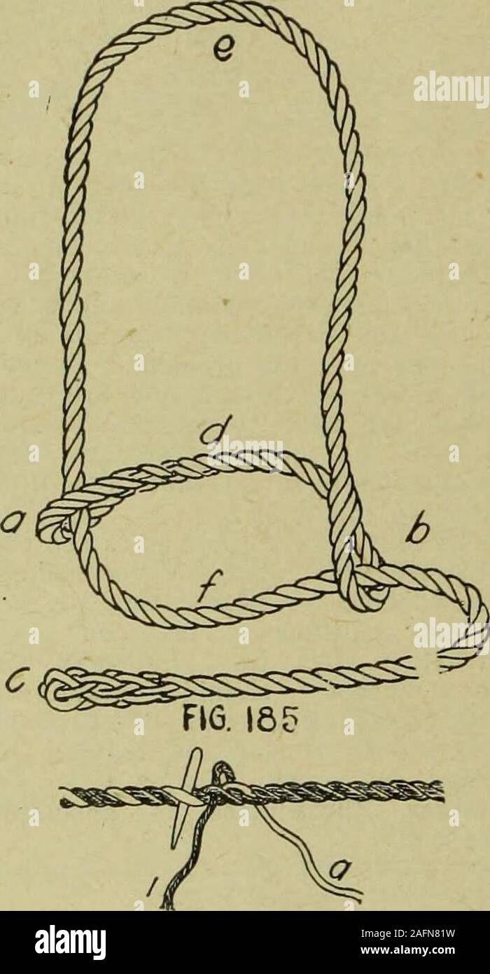 Eye splice hi-res stock photography and images - Alamy