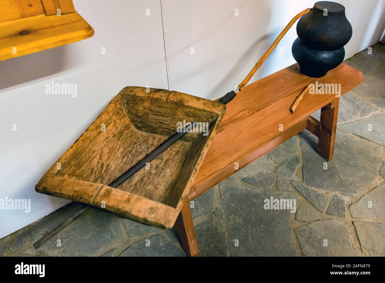 Traditional alcohol distillation equipment, hooch still close up Stock ...