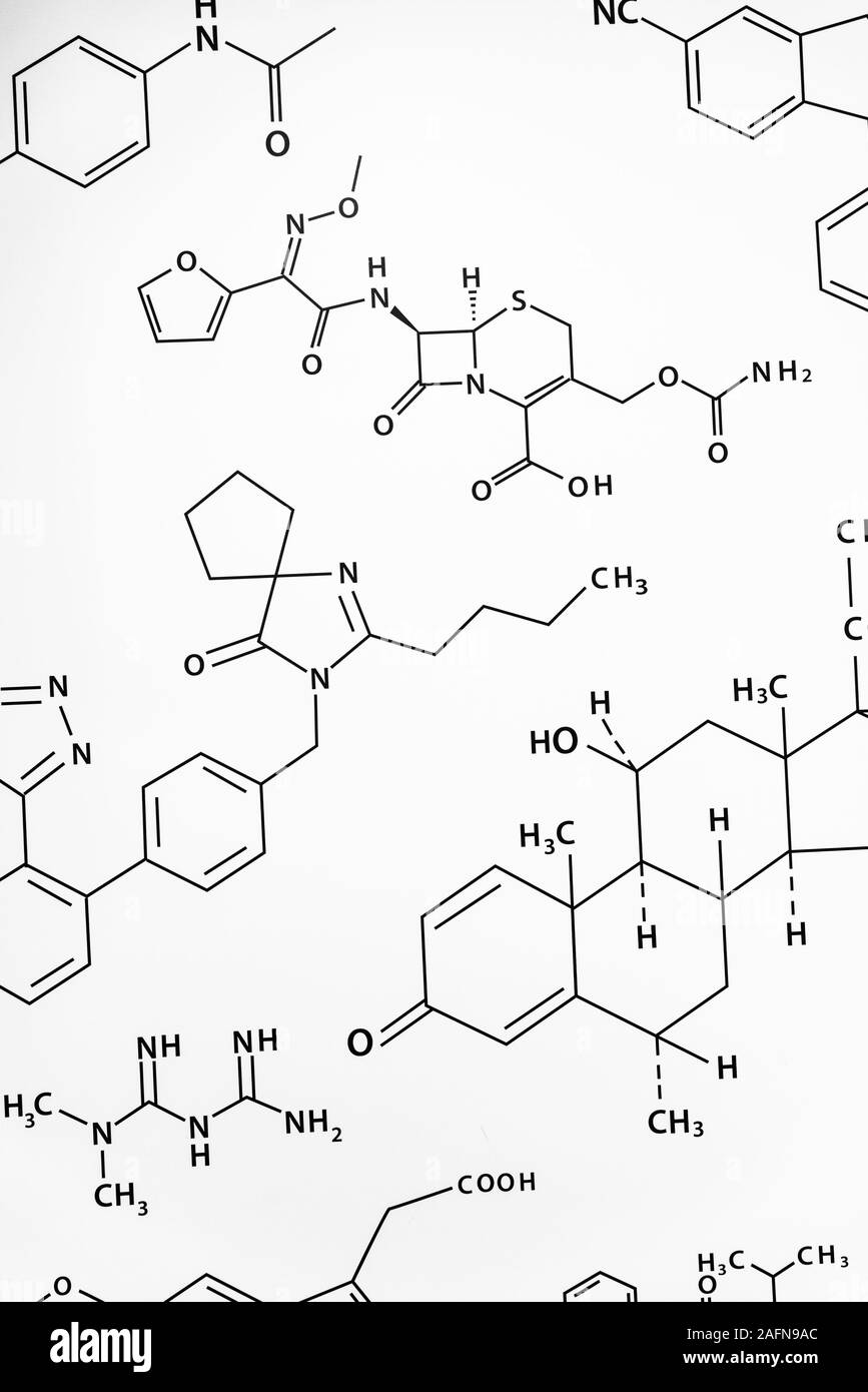 Science Background Hd White