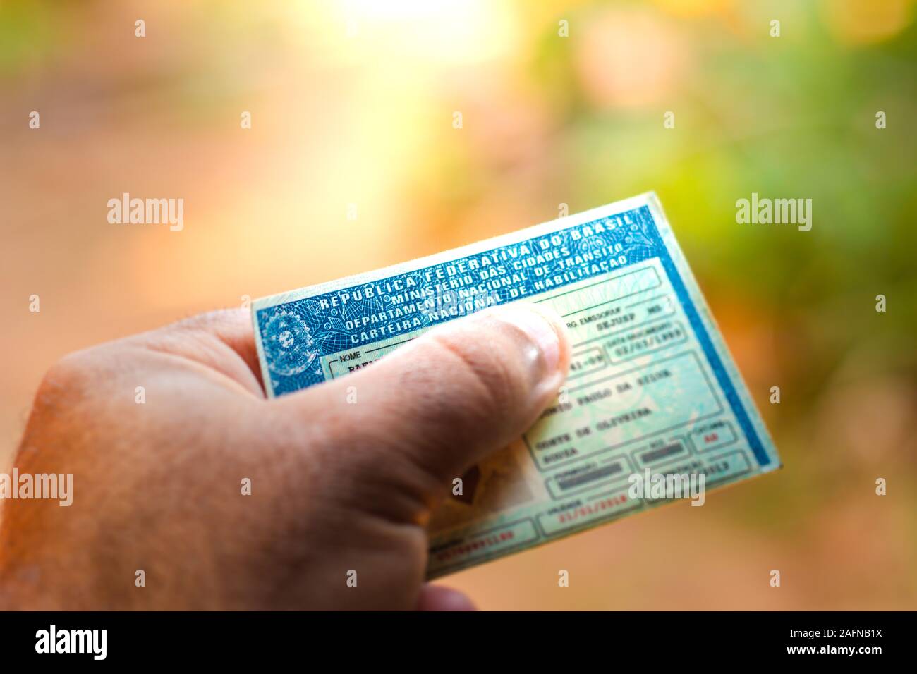 National driver's license (cnh) hi-res stock photography and images - Alamy