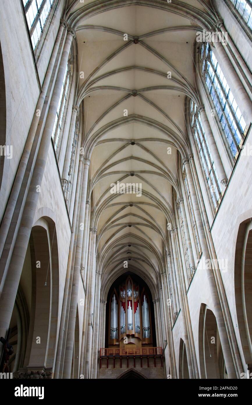 the ceiling of Magdeburg's cathedral Stock Photo - Alamy