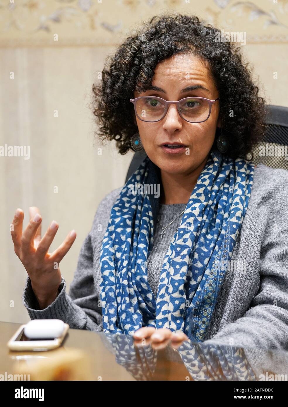 Maggie Morgan (45), filmmaker and women's program at SAT-7 Egypt ...