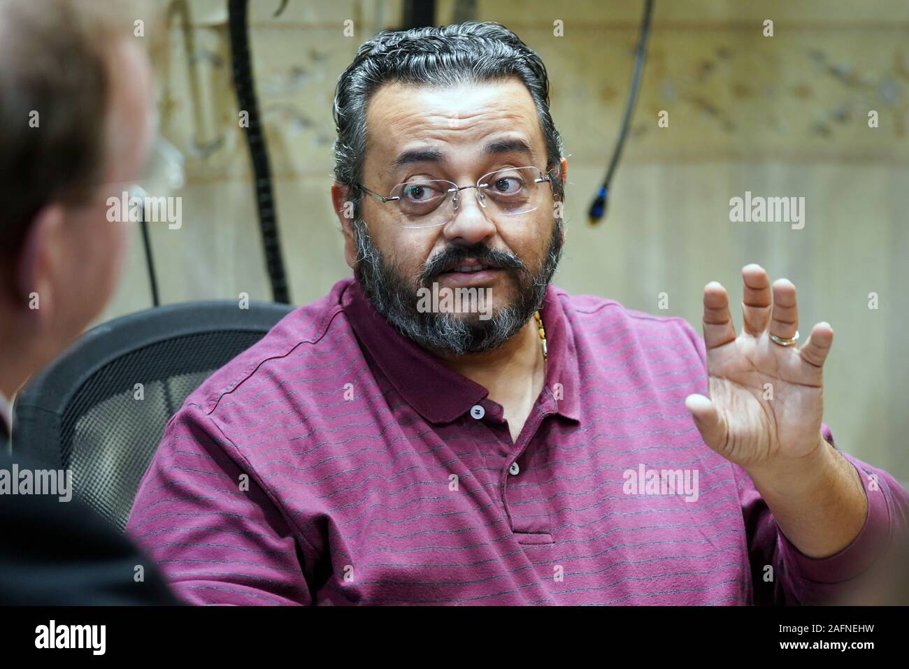 Michael Helmy, Executive Director SAT-7 Egypt Arabic Channels, Cairo ...