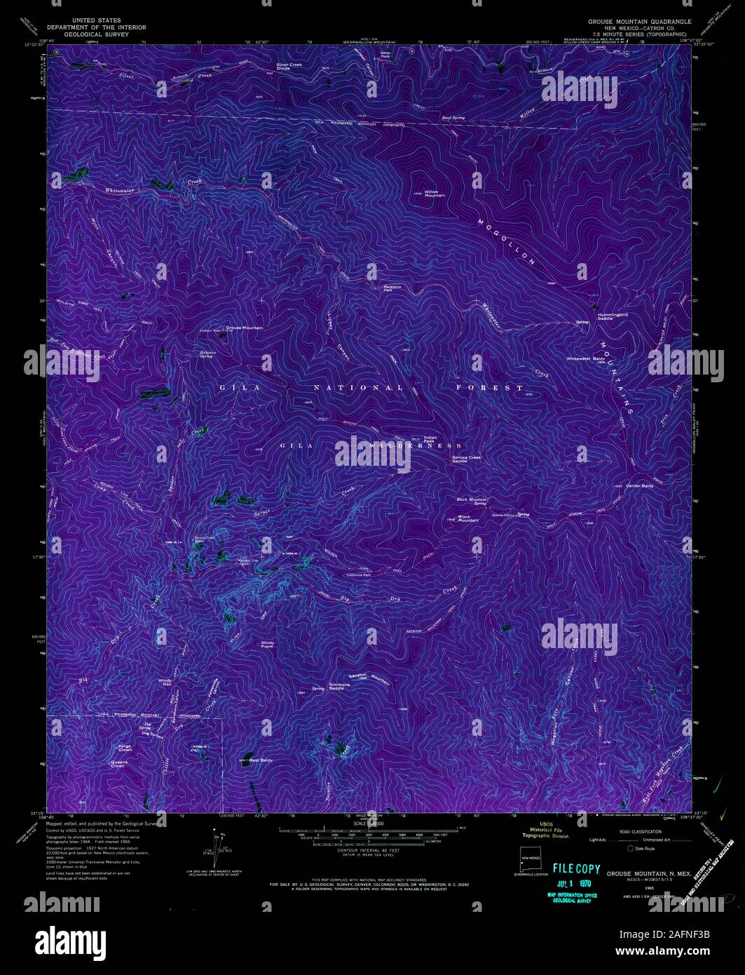 Map of grouse mountain hi-res stock photography and images - Alamy