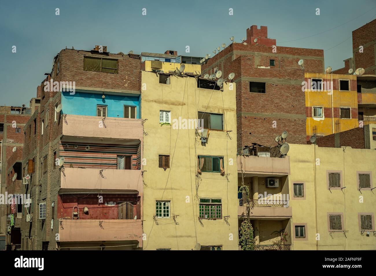 Cairo, Egypt - Residential buildings Stock Photo - Alamy