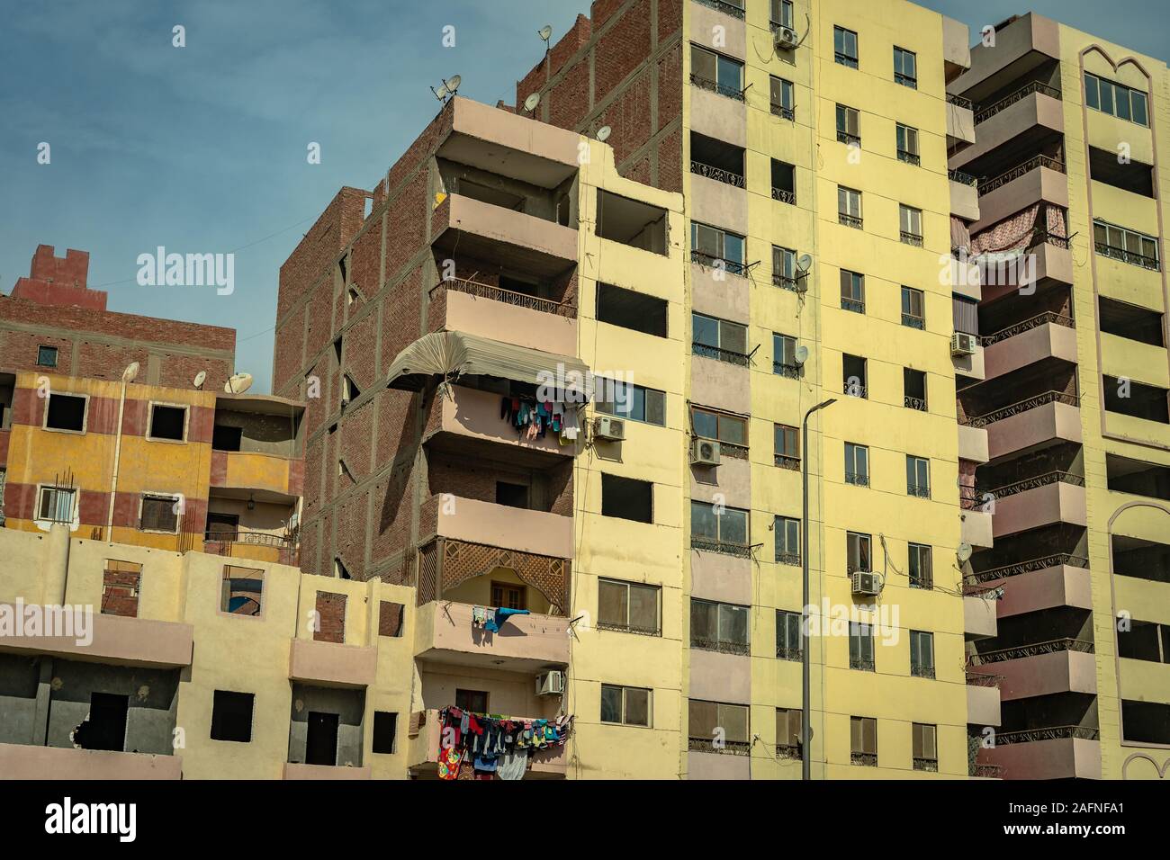 Cairo, Egypt - Residential buildings Stock Photo - Alamy