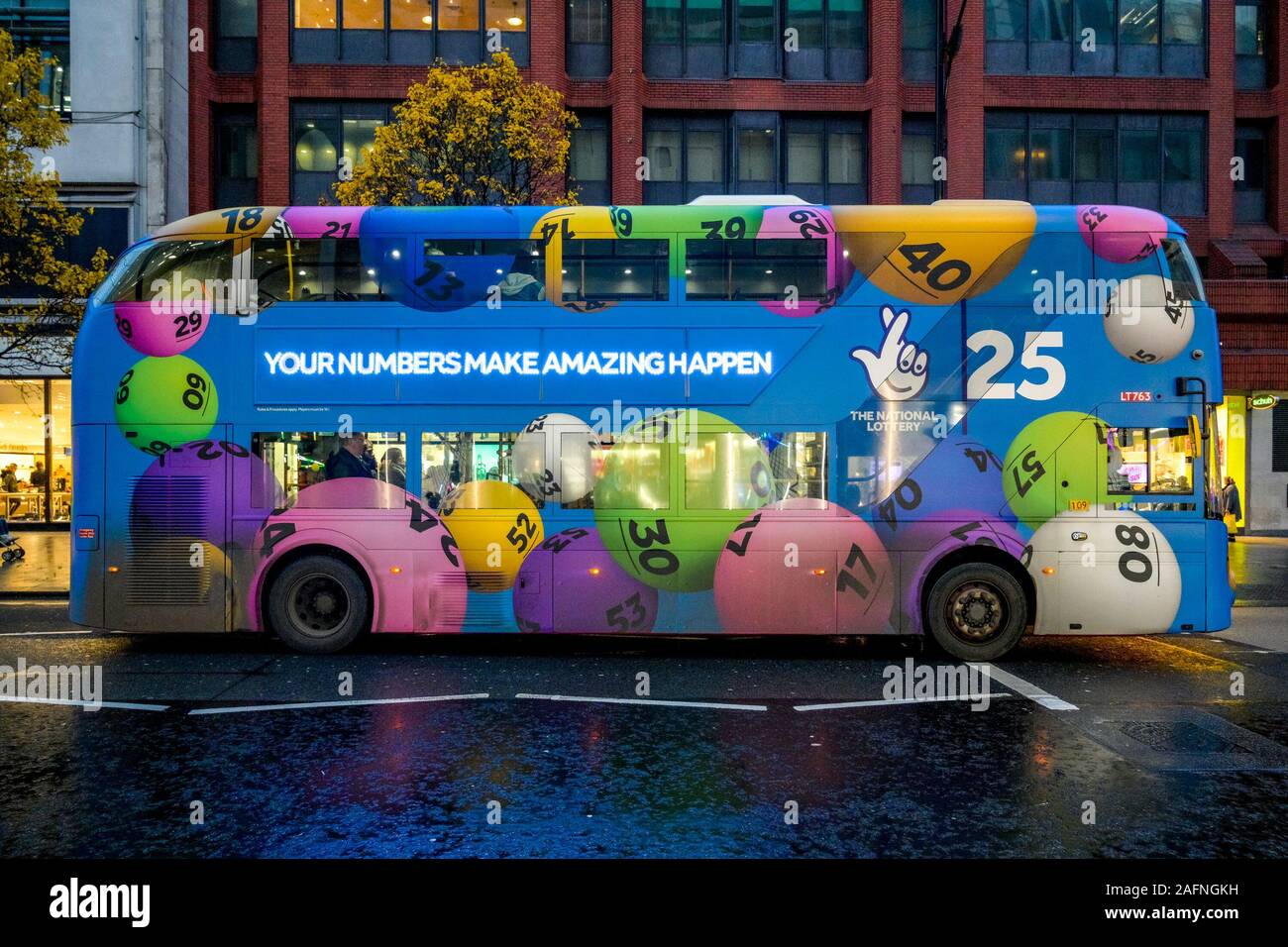 National lottery uk balls hi-res stock photography and images - Alamy