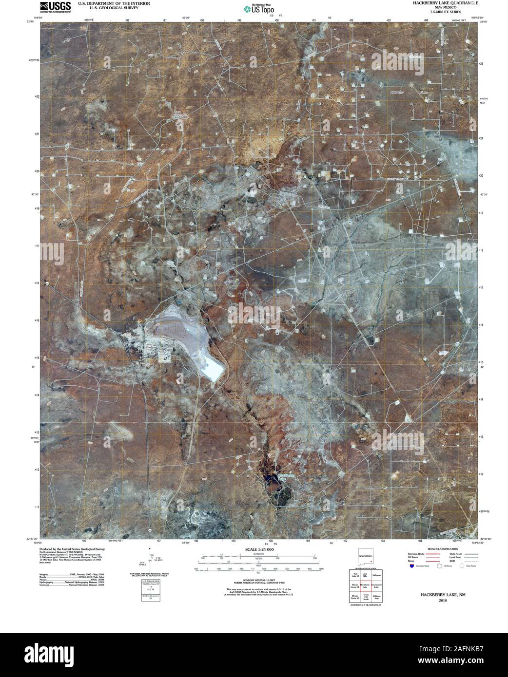 Map of hackberry hi-res stock photography and images - Alamy