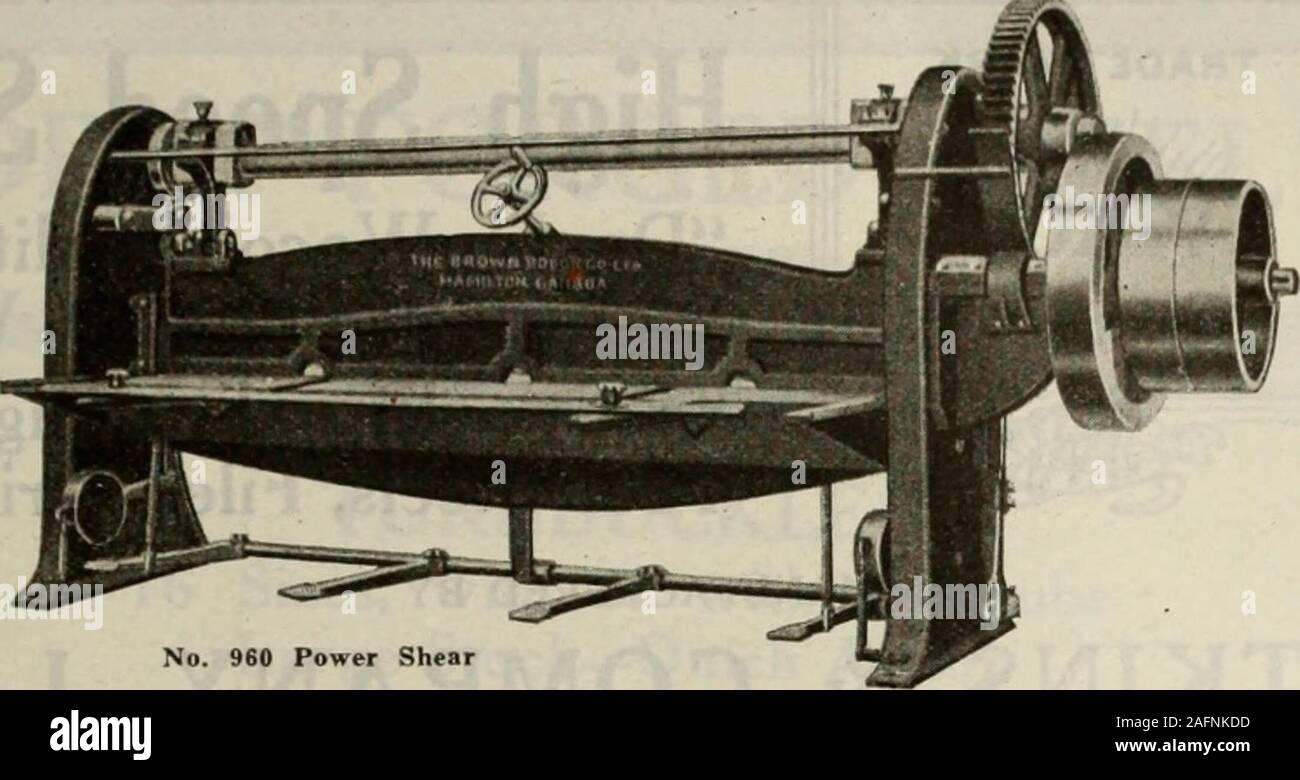 Canadian machinery metalworking january june 1919 hi-res stock ...