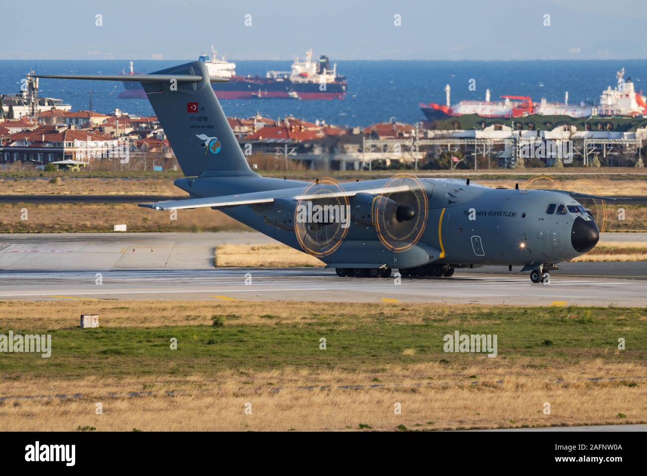 Istanbul / Turkey - March 28, 2019: Turkish Air Force Airbus Military ...