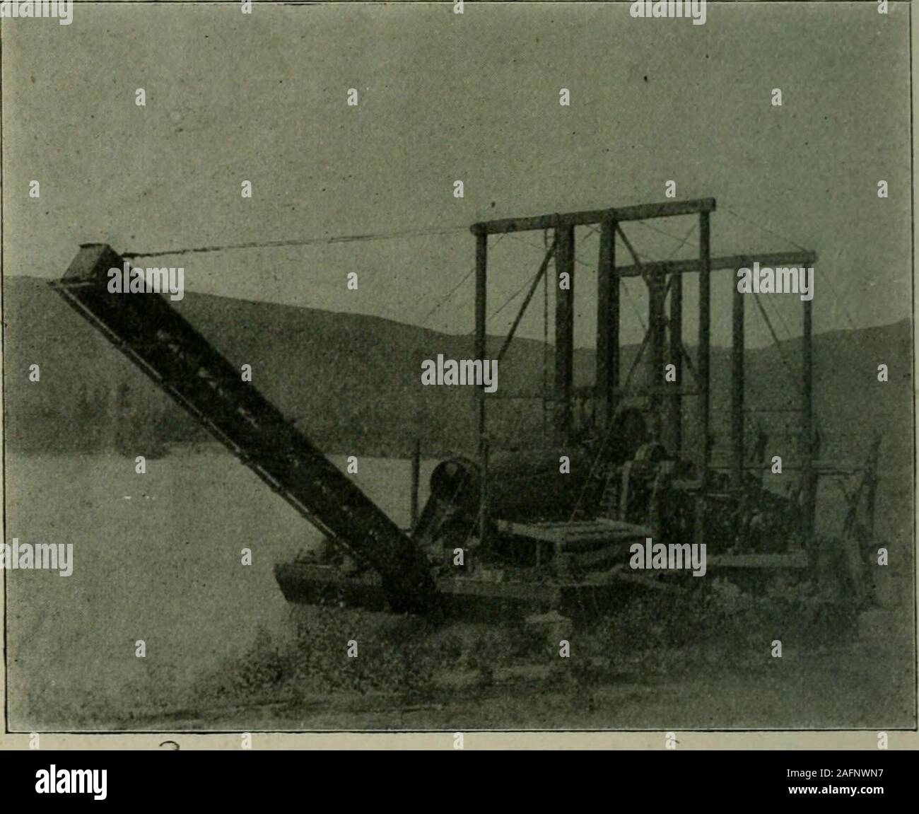 . Transactions. Tailings stacked up by Slacker, end of Stacker showing ...