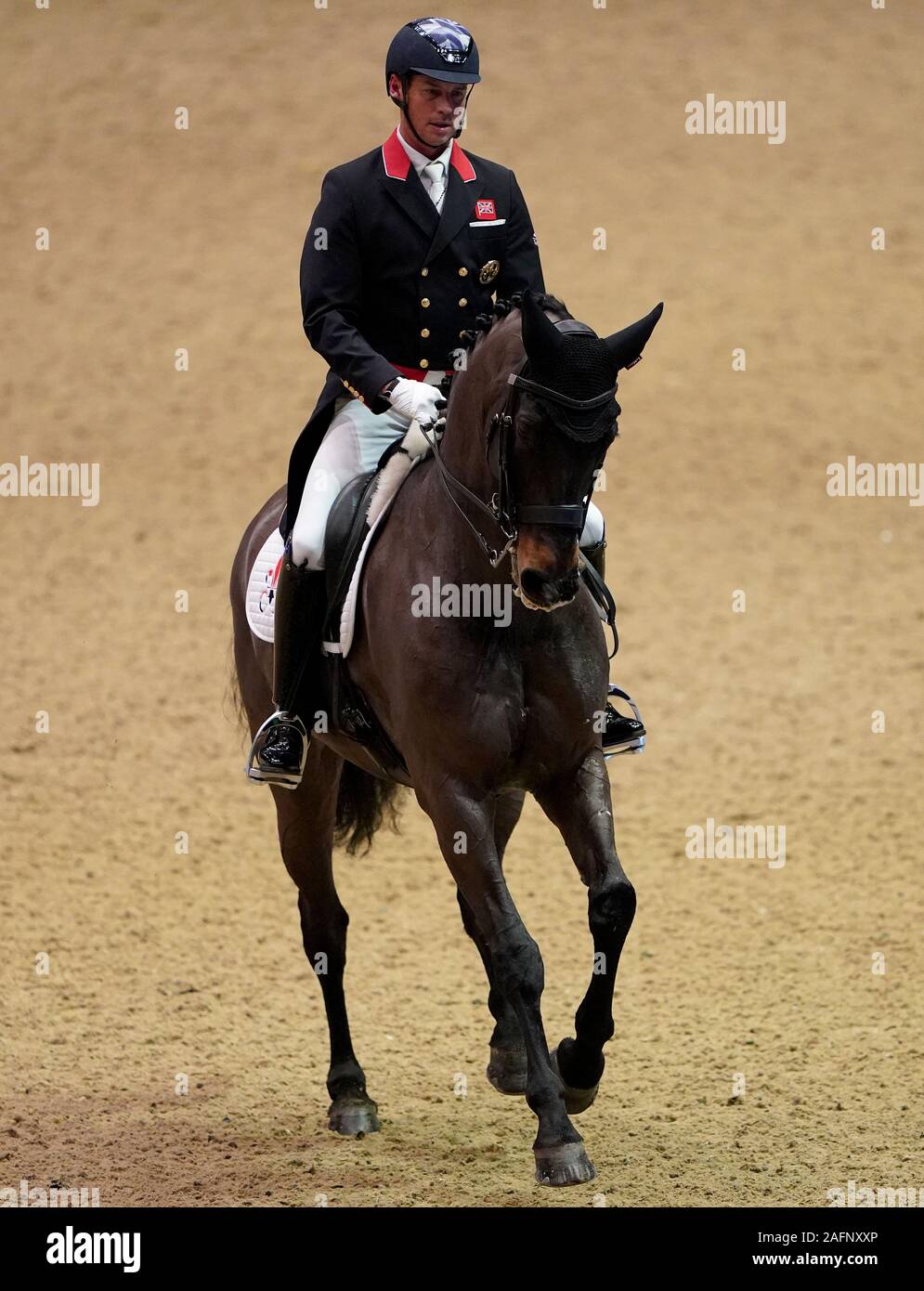 Great Britain's Carl Hester riding Hawkins Delicato during Class D1 The ...