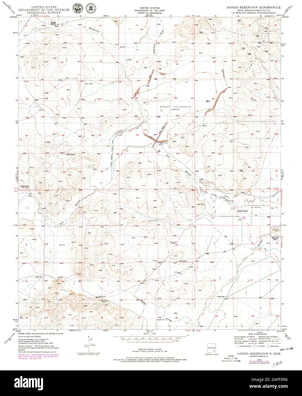 Map of hondo hi-res stock photography and images - Alamy