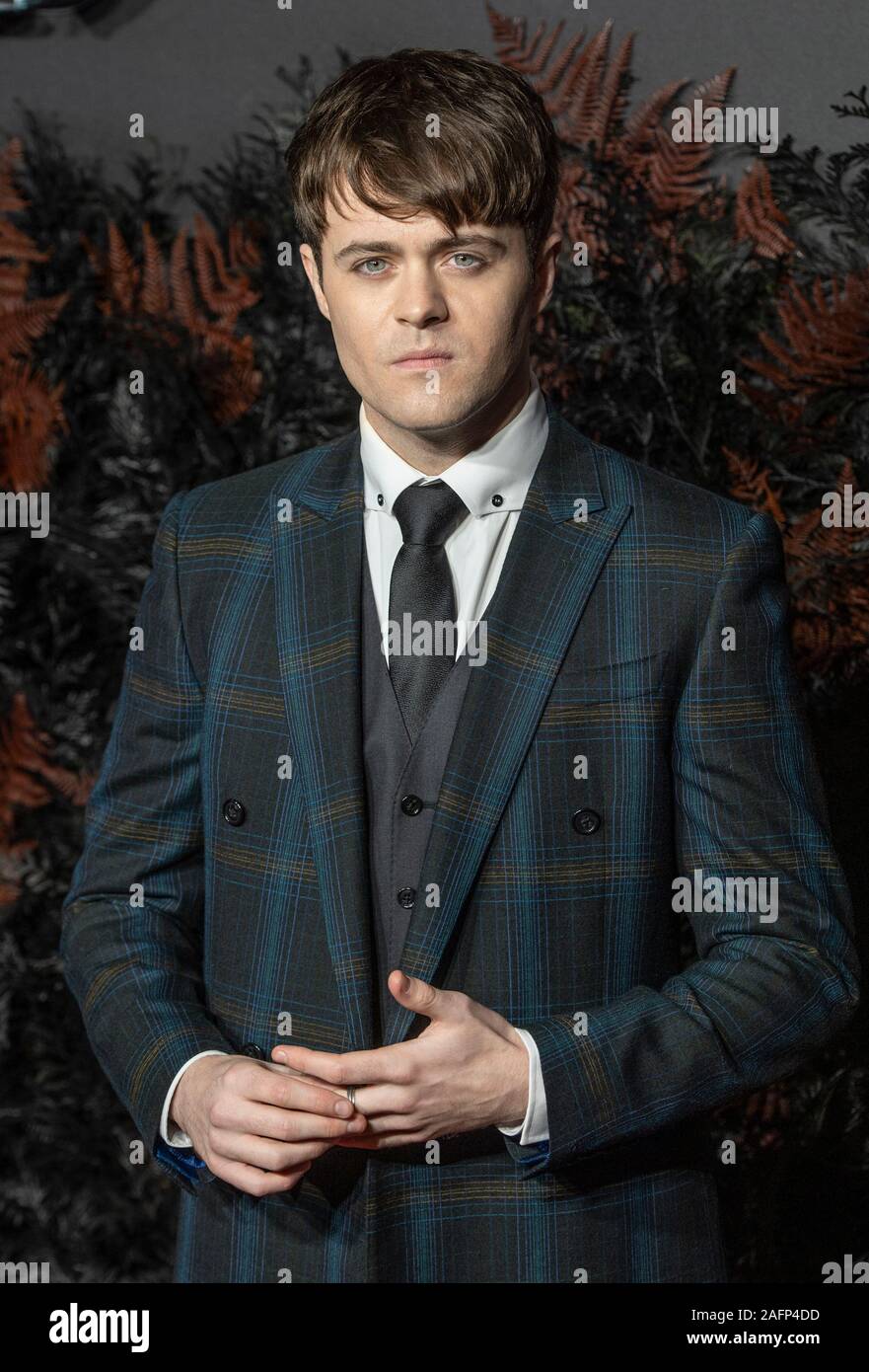 London, UK. 16th Dec, 2019. LONDON, ENGLAND - DECEMBER 16: Joey Batey ...