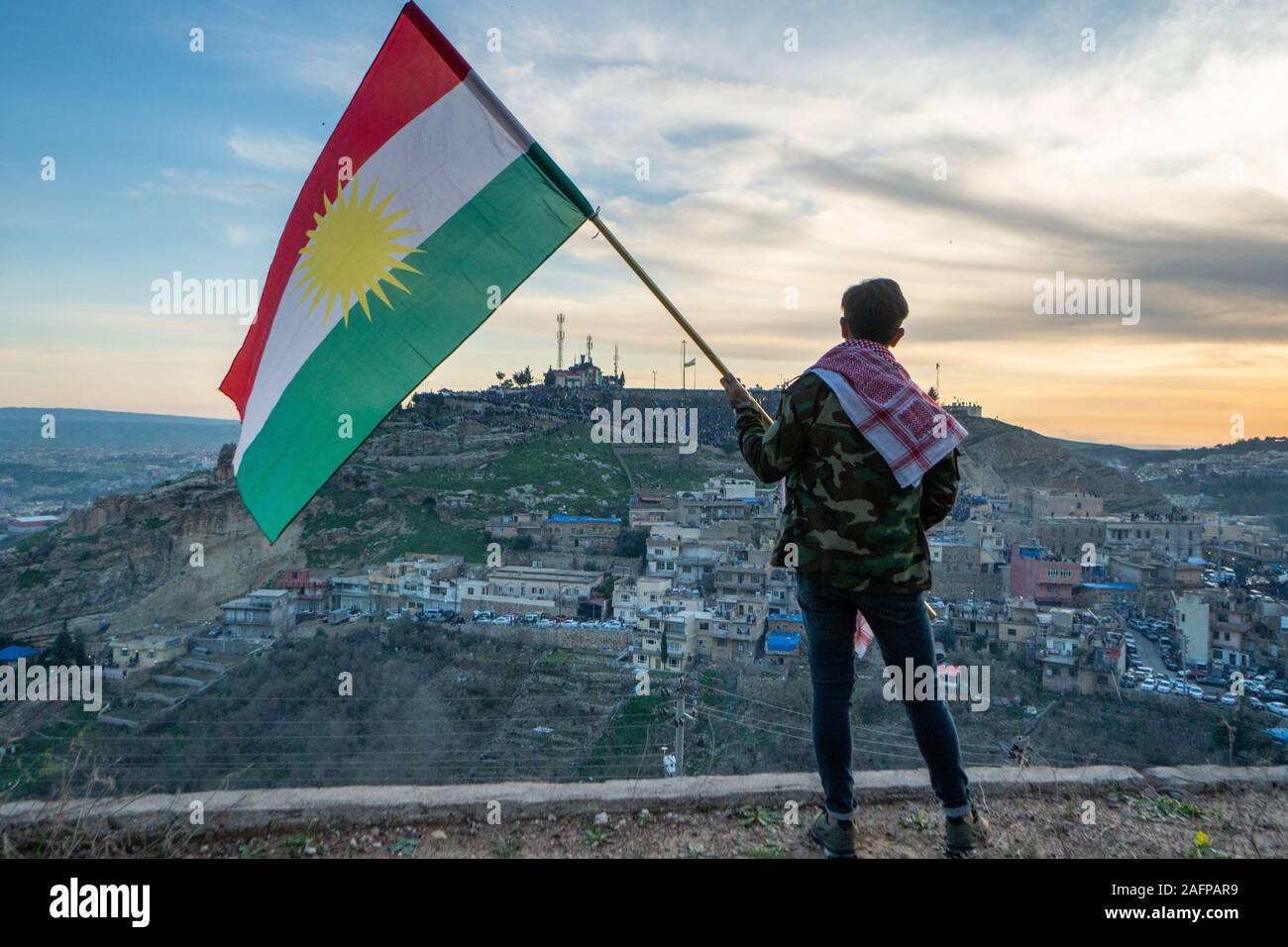 The small town of Akre in the autonomous region of Iraqi Kurdistan is ...