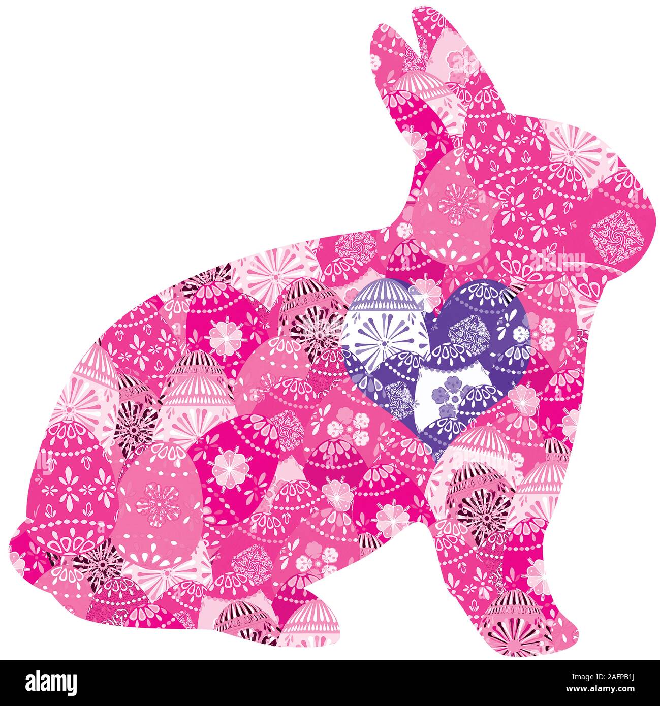 Easter children illustration Cut Out Stock Images & Pictures - Alamy