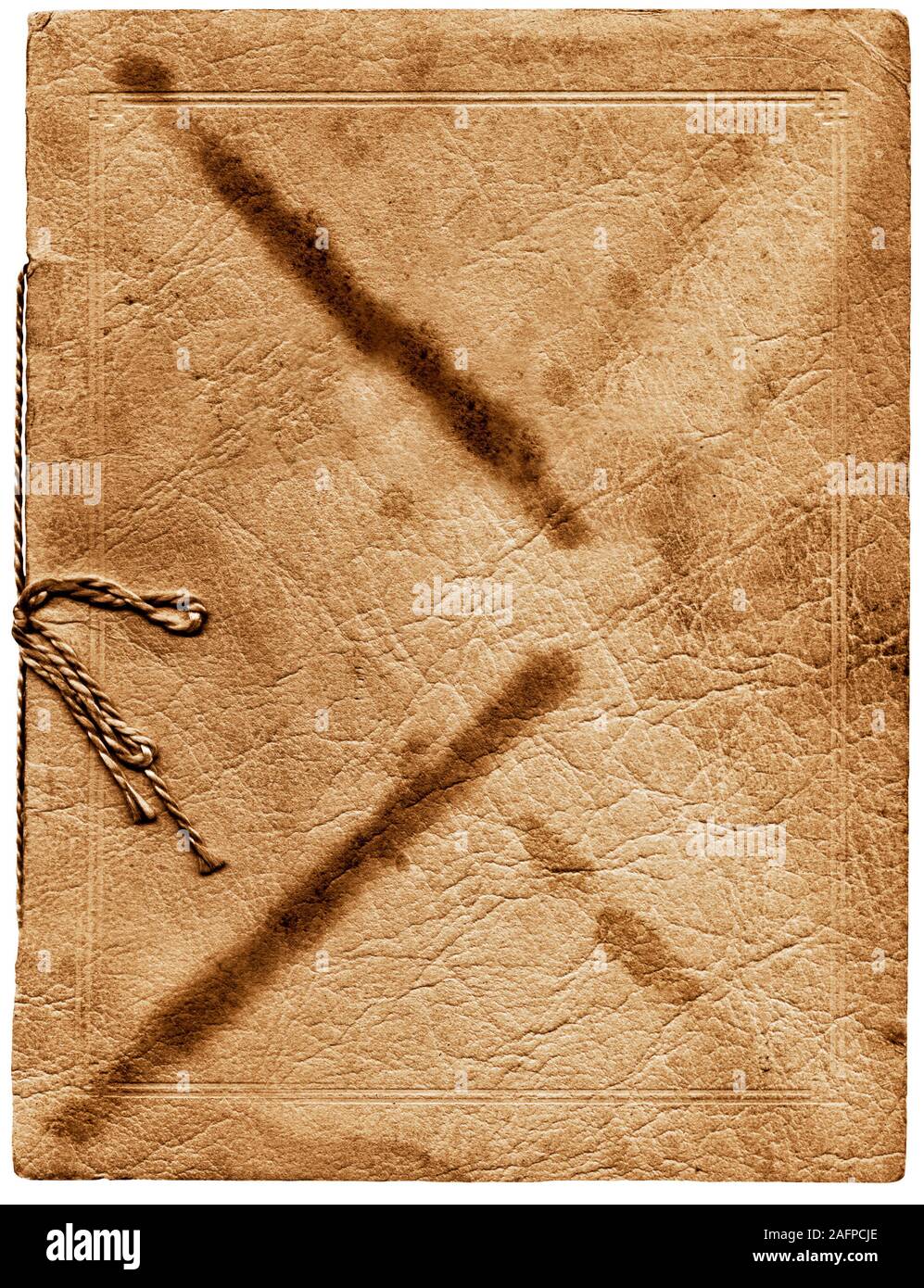 An old book cover from 1926 isolated on a white background. This is a ...