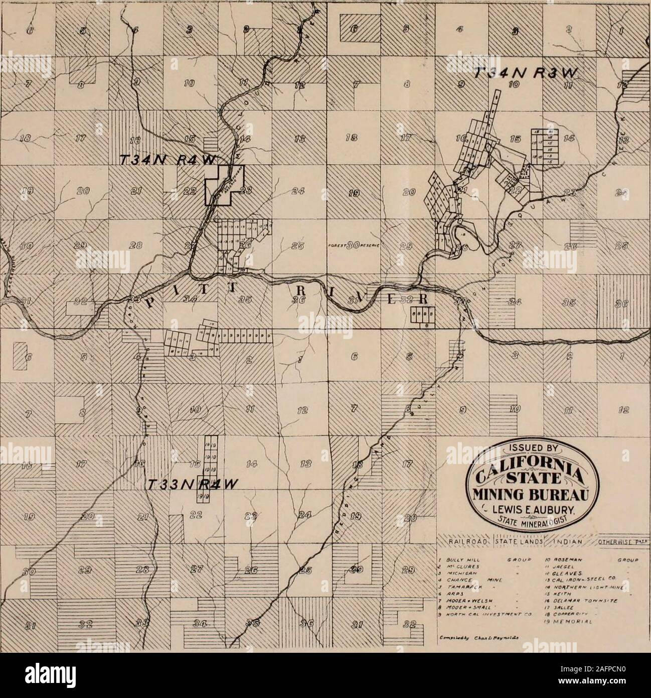 . The copper resources of California. MAP OF A PORTIOITH X A ^ ?!«r ...