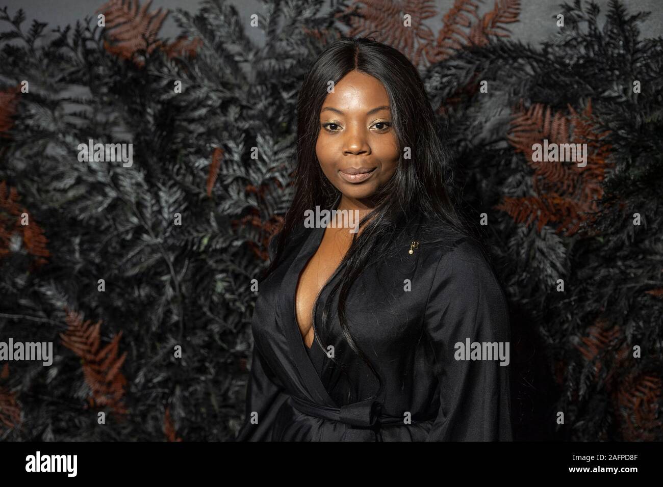 London, UK. 16th Dec, 2019. LONDON, ENGLAND - DECEMBER 16: Mimi Ndiweni ...