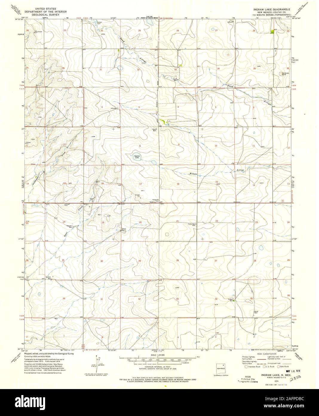 Map of ingram hi-res stock photography and images - Alamy