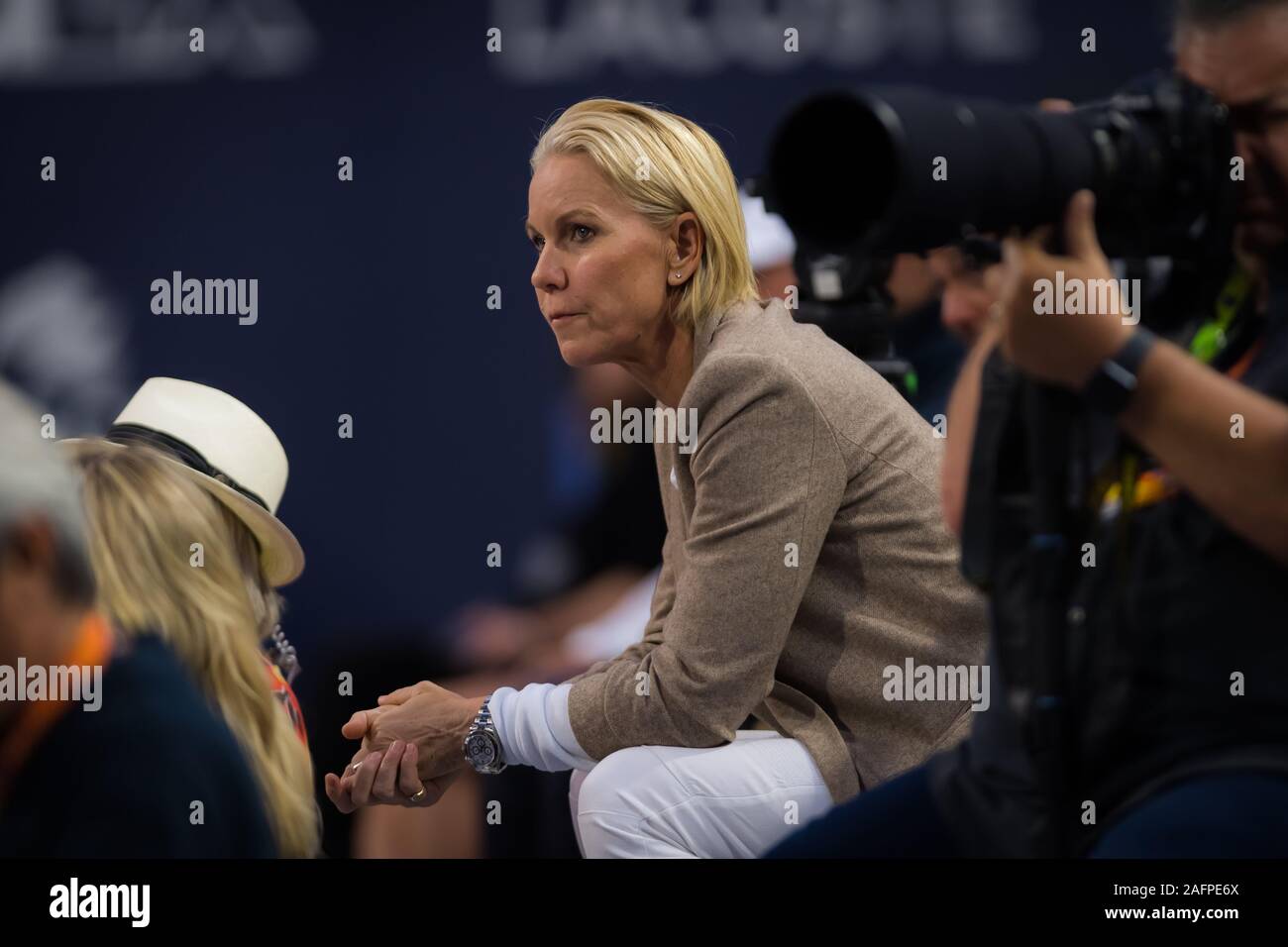 Rennae Stubbs at the 2019 Miami Open WTA Premier Mandatory tennis ...