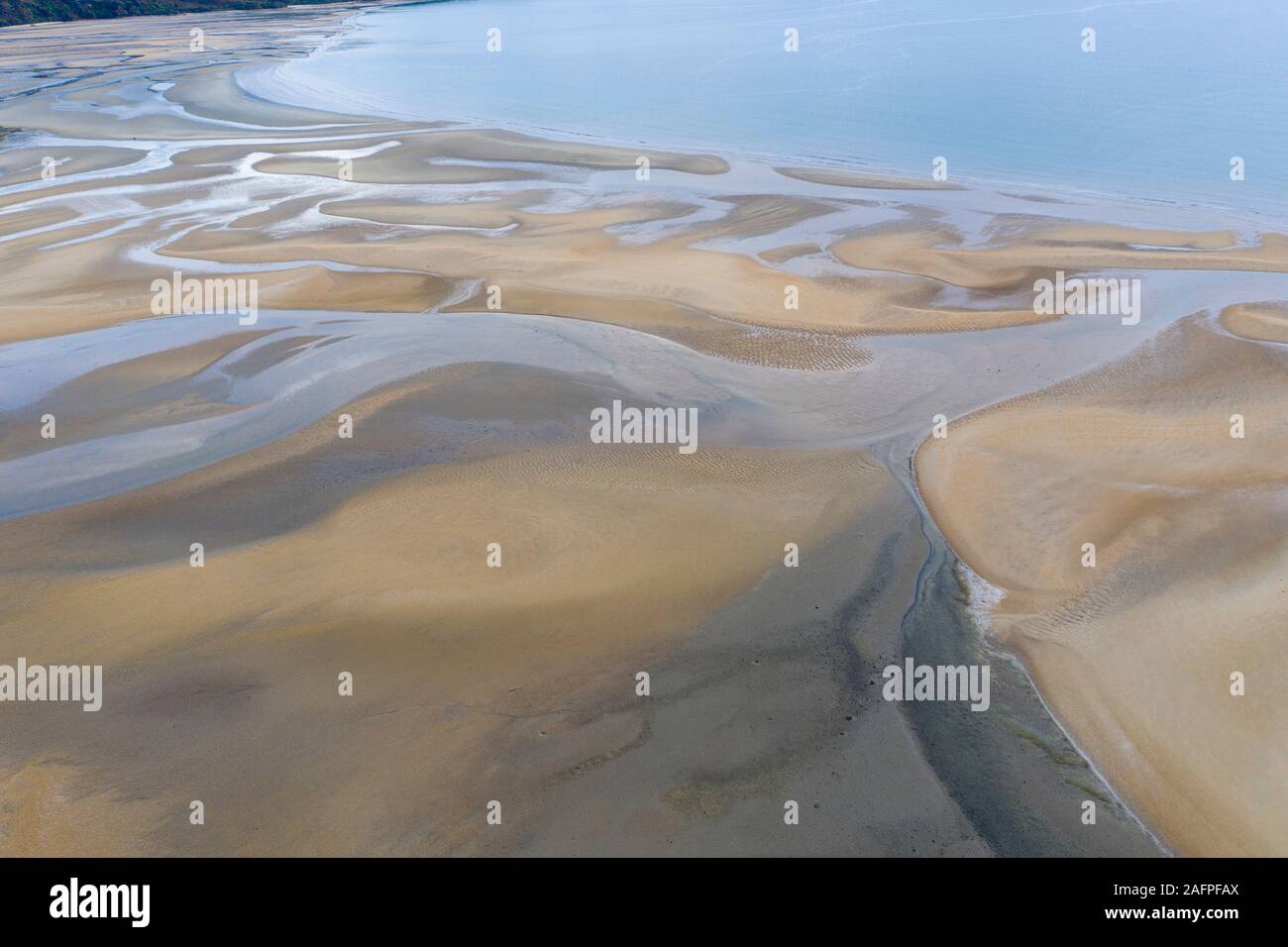 Sunrise at Whananaki Inlet, Whananaki, Northland, New Zealand Stock ...