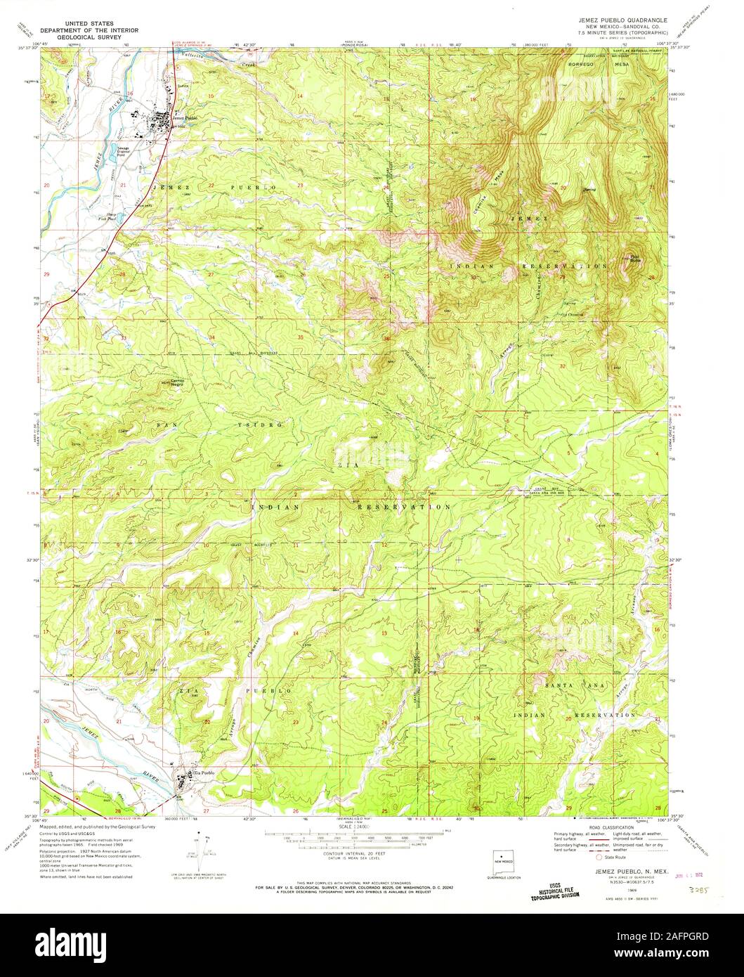 Pueblo map Cut Out Stock Images & Pictures - Alamy