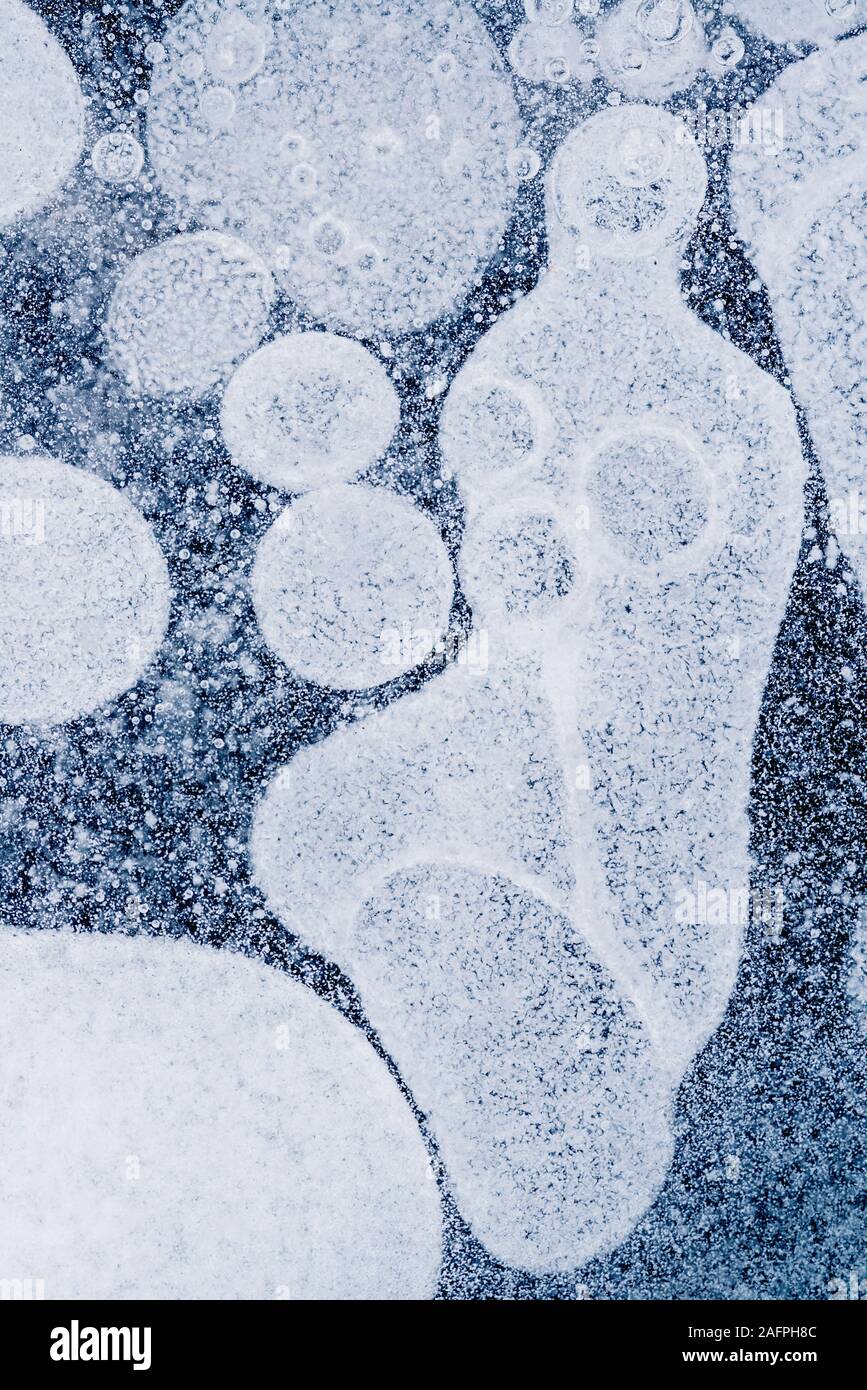 Mother Nature formed an icy interpretation of Homer Simpson using ice ...