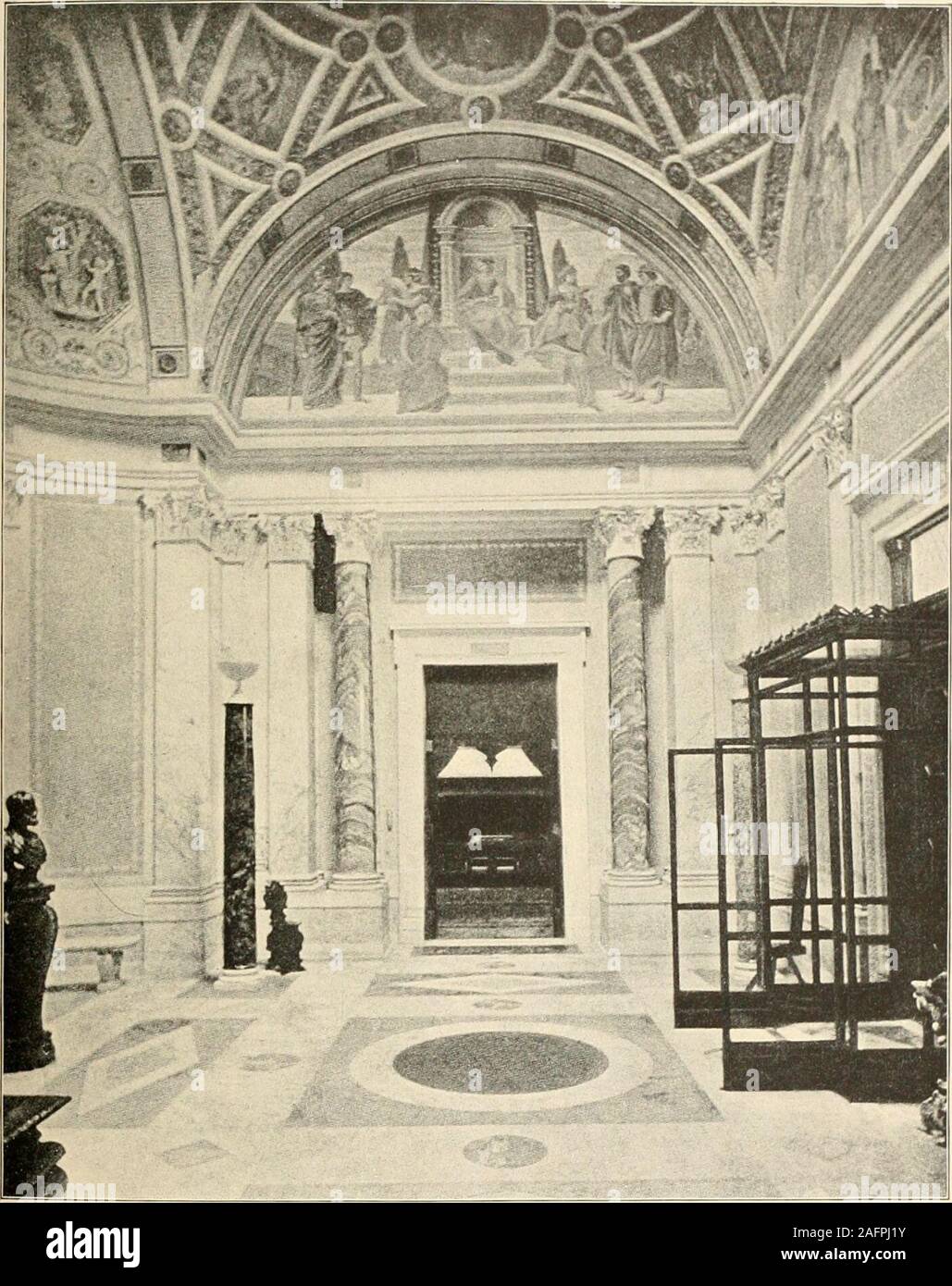 . Charles Follen McKim; a study of his life and work. VESTIBULE OF THE ...