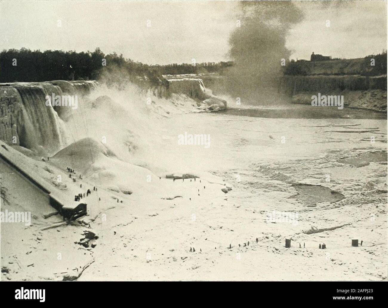 . One hundred glimpses of Niagara. --. THE BRIDGES CROSSING THE NIAGARA ...