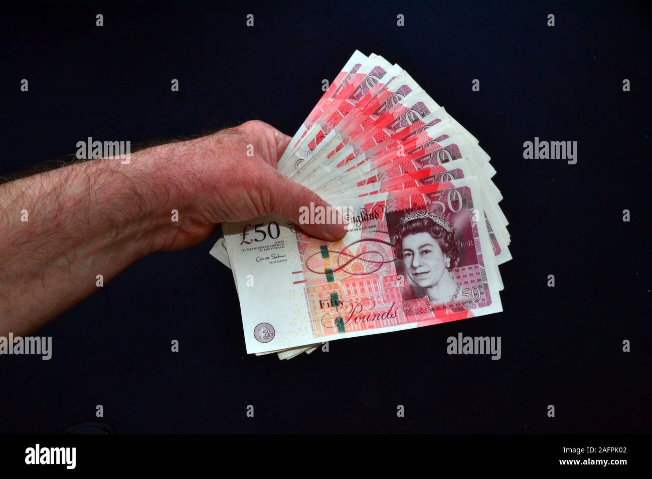£50 note hi-res stock photography and images - Alamy