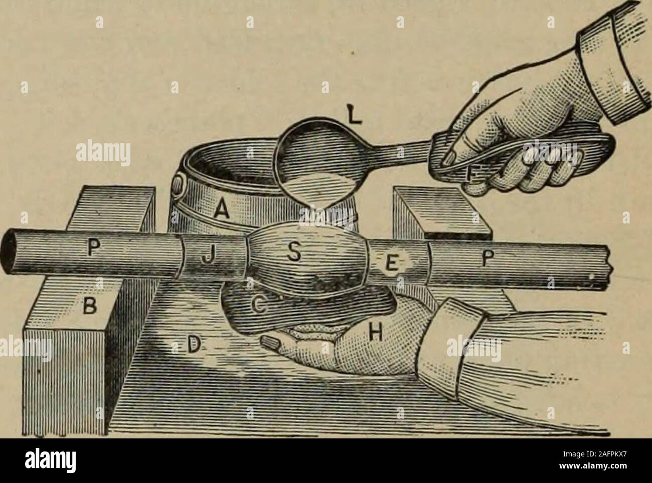 Lead pipe joints hi-res stock photography and images - Alamy