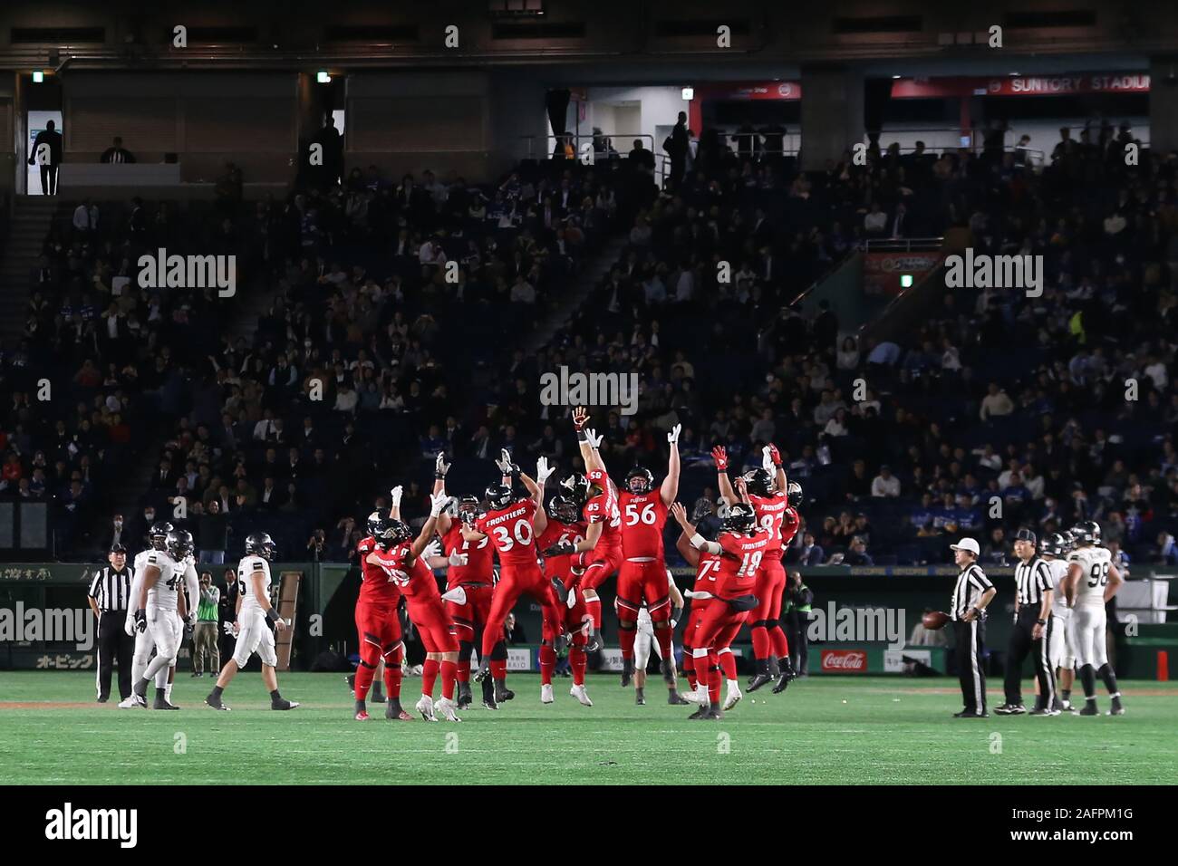 Tokyo, Japan. 16th Dec, 2019. FUJITSU FRONTIERS Team Group American ...