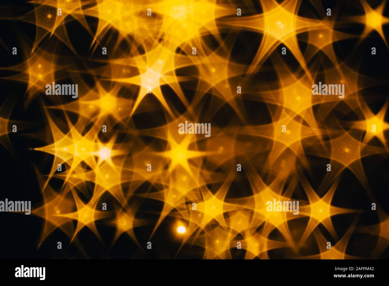Splash of golden stars on black background Stock Photo - Alamy