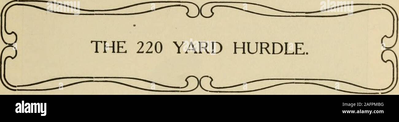 220 yard race hi-res stock photography and images - Alamy