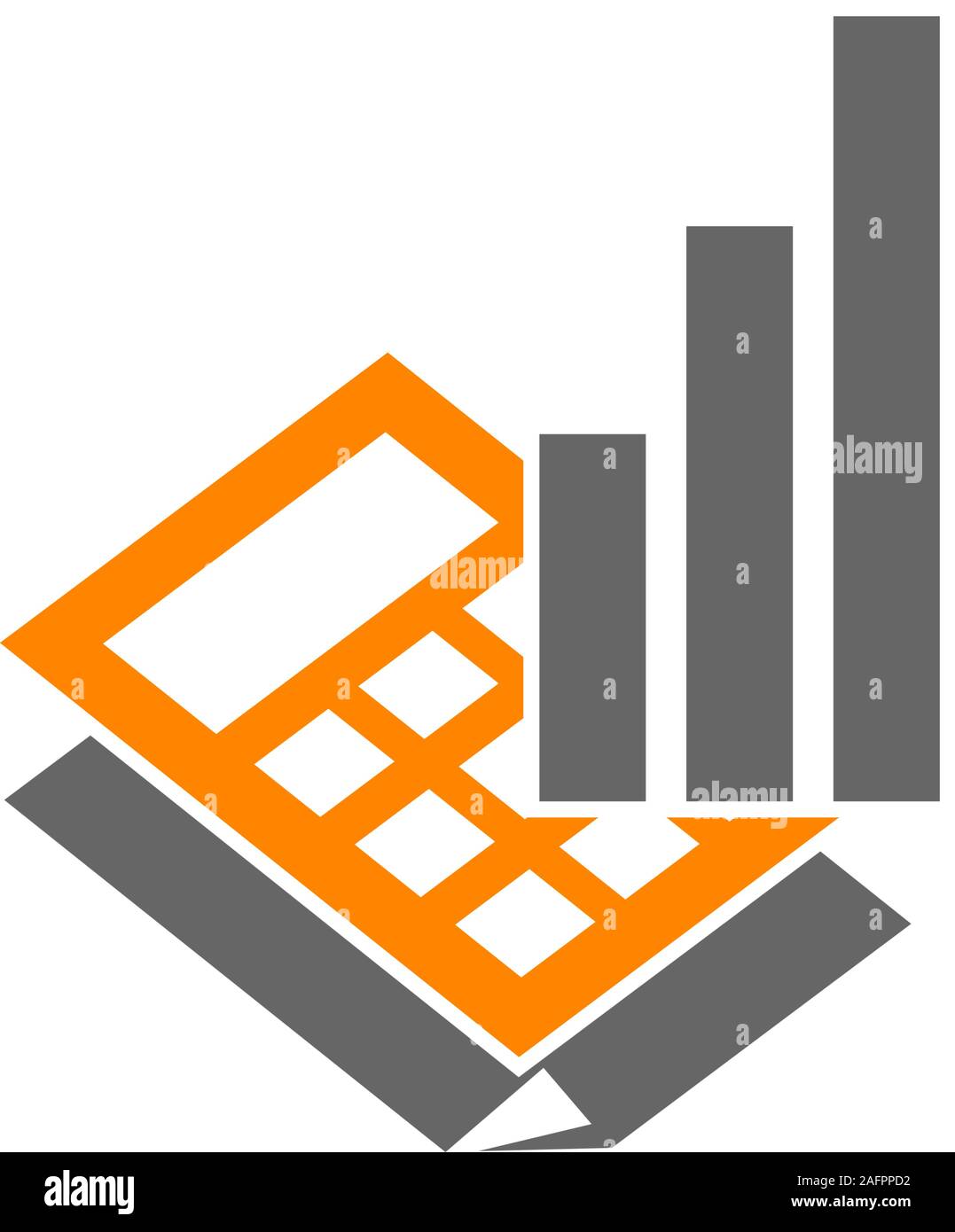 Bookkeeping Accounting logo design template vector Isolated Stock ...