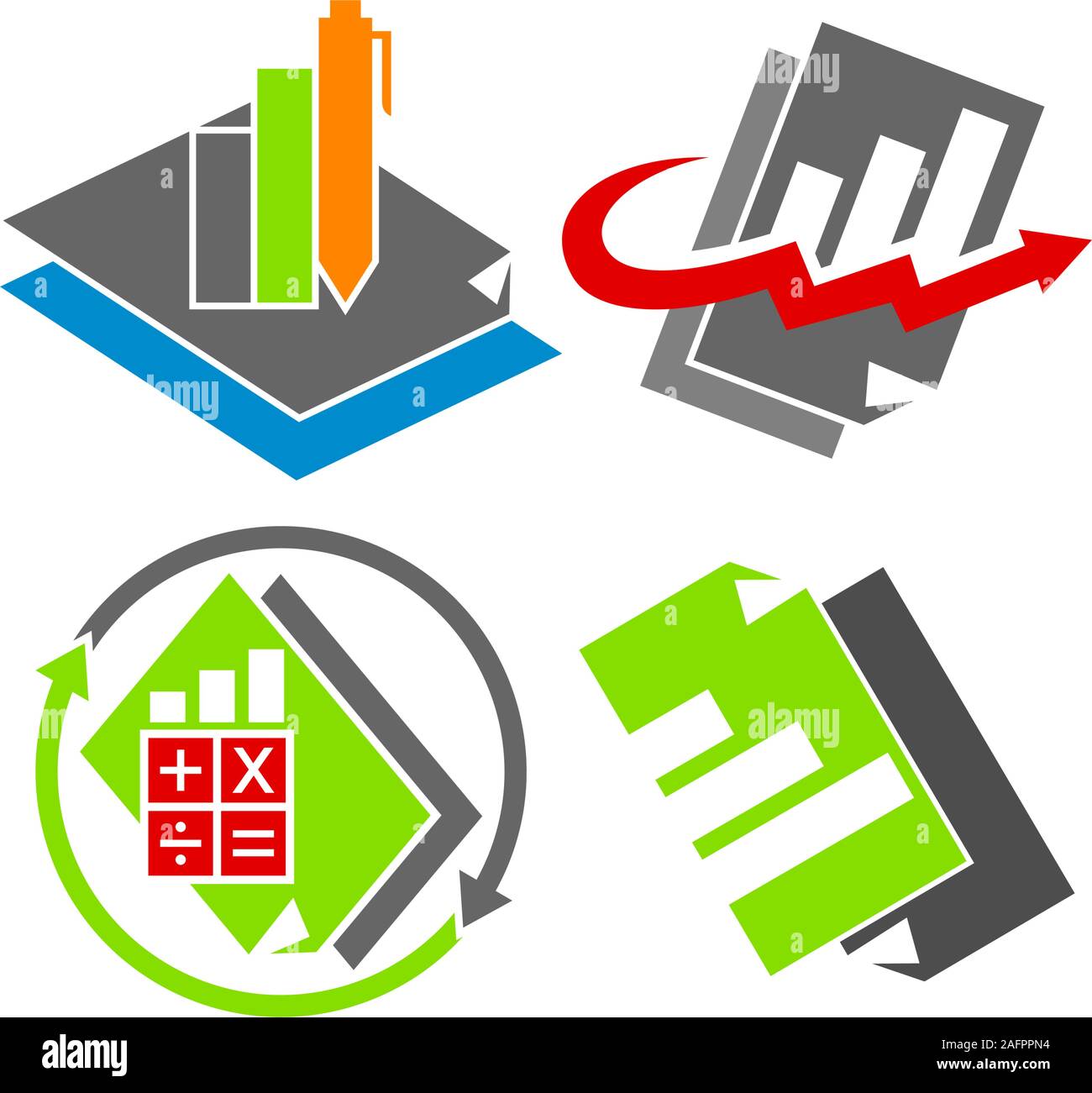 Bookkeeping and accounting Stock Vector Images - Alamy