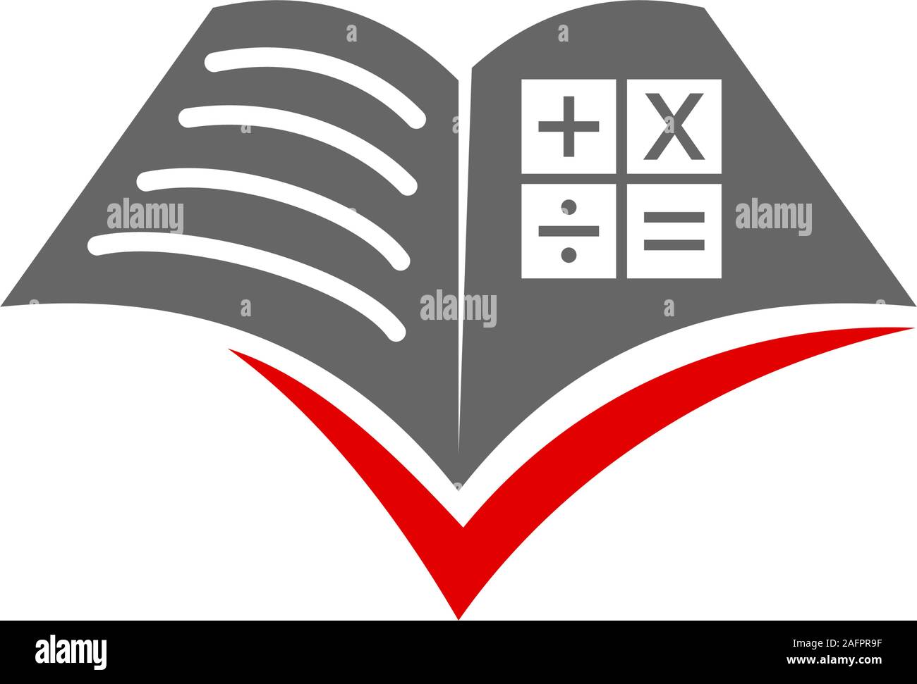 Bookkeeping Accounting logo design template vector Isolated Stock ...