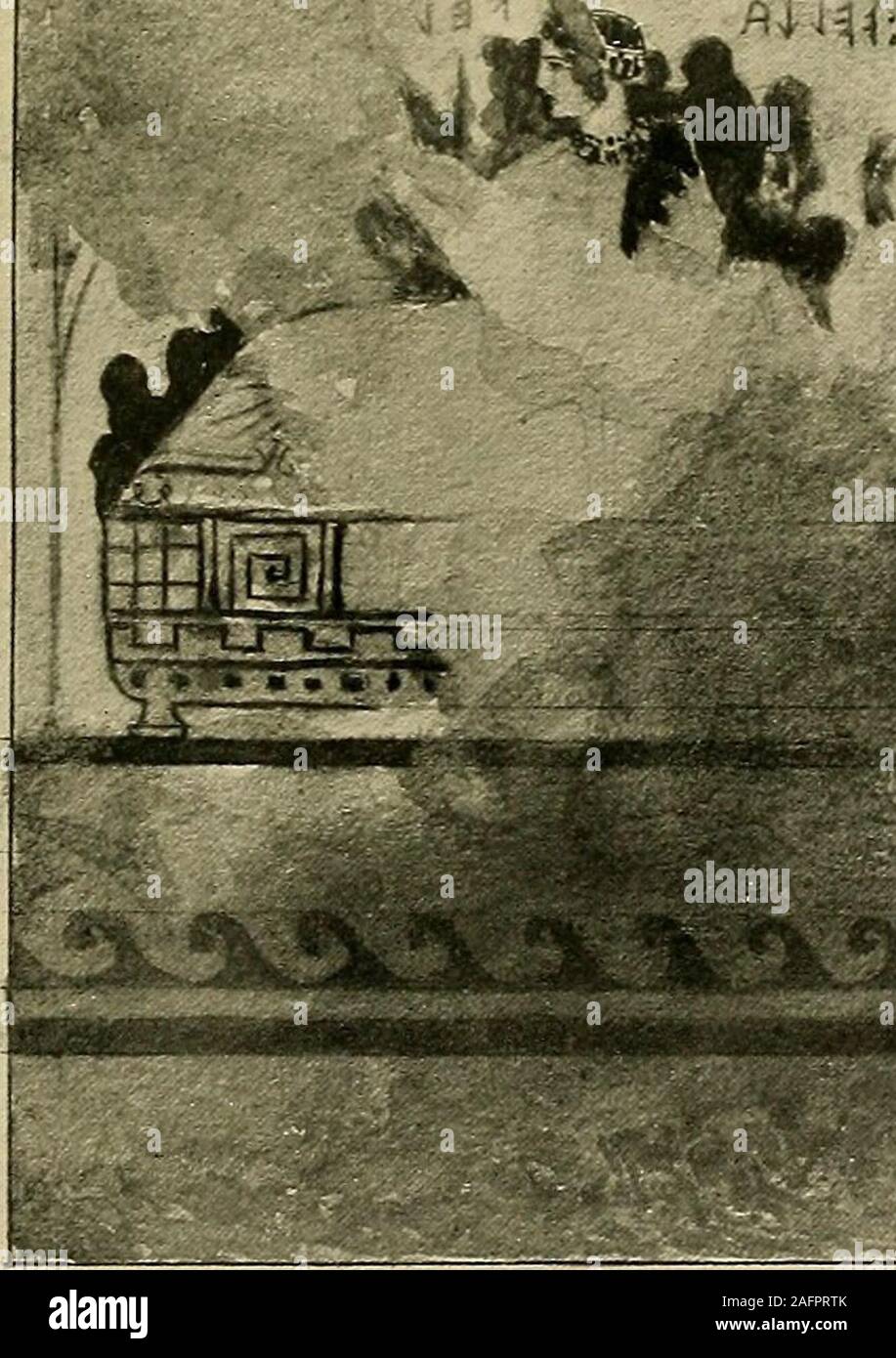 . Etruscan tomb paintings, Their subjects and significance Stock Photo ...