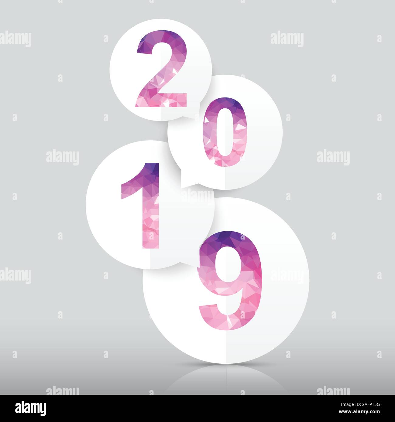 Number 2019 Stock Vector Images - Alamy