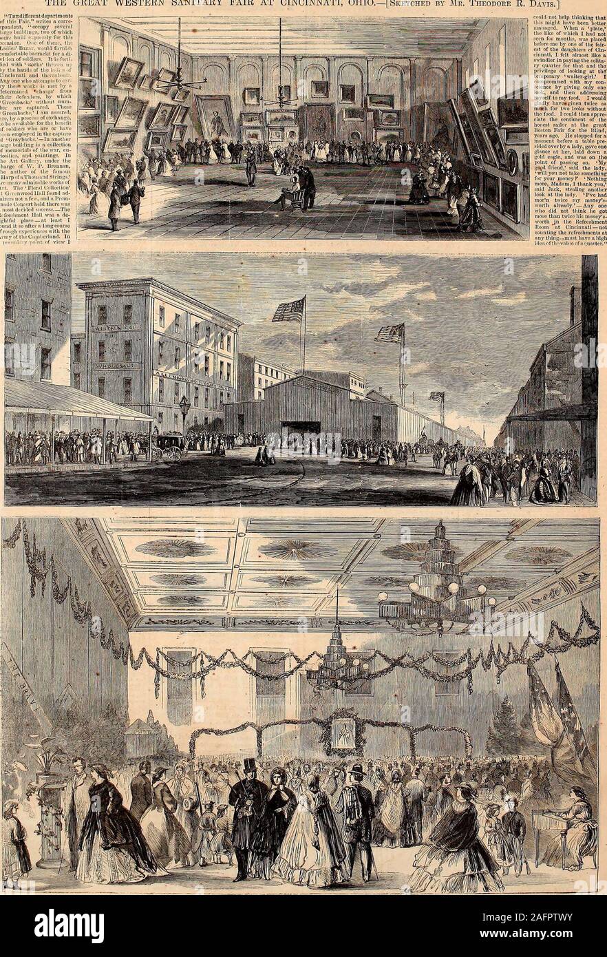 1864 new york great fair hi-res stock photography and images - Alamy